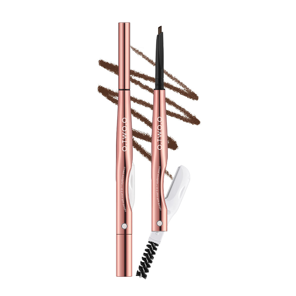 O.TWO.O 3 In 1 Eyebrow Pencil With Eye Brow Razor Waterproof 24HR ...